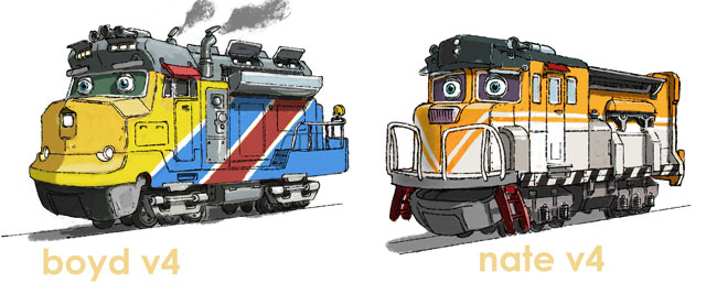 CHUGGINGTON - art direction - Neal Petty Portfolio